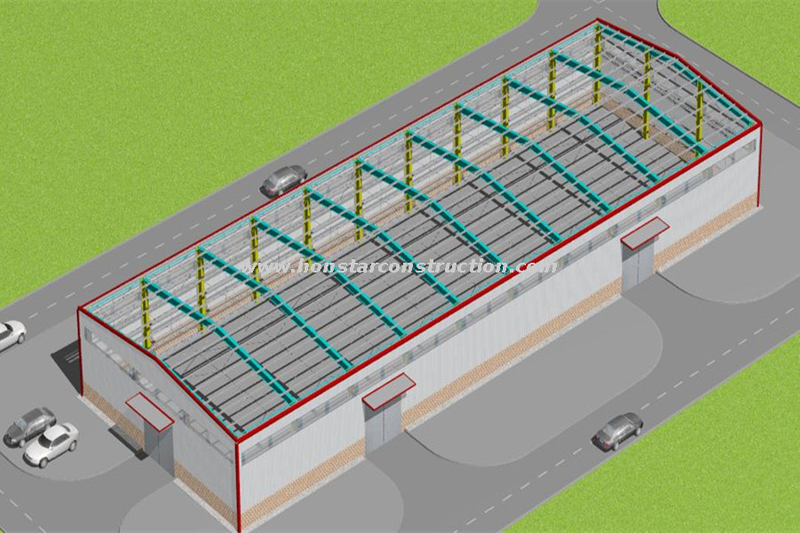 20x60 Steel Structure Hangar And Prefab Metal Storage Buildings
